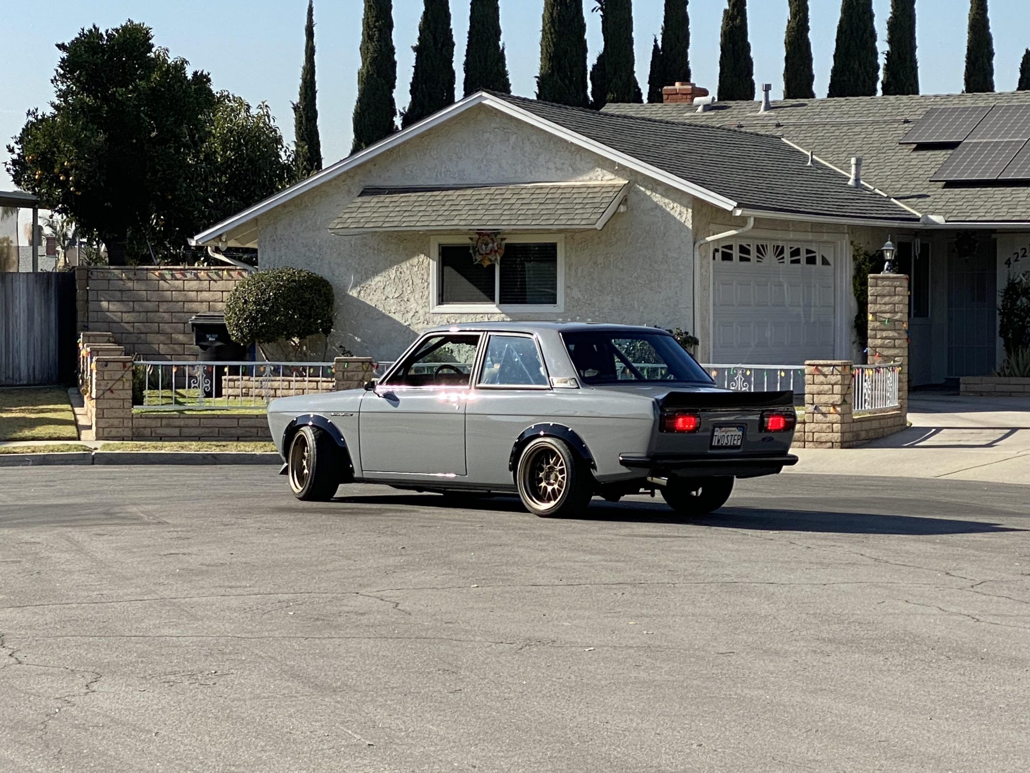 1971 Datsun 510 with a turbo SR20DET inline-four 05 – Engine Swap Depot