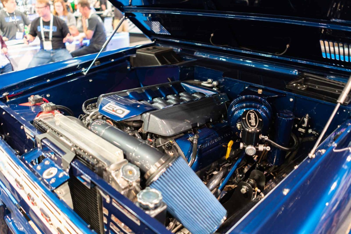 1974 Ford Bronco with a Coyote V8 03 – Engine Swap Depot