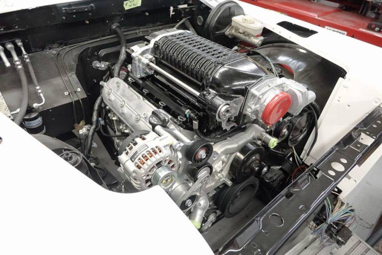 1985 Defender with a Supercharged LS3 V8 - engineswapdepot.com