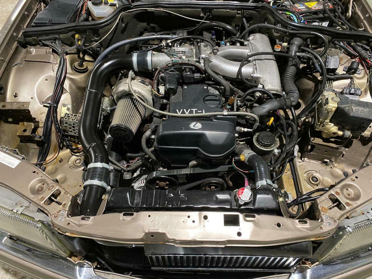 1991 Mercedes 300SE with a Turbo 2JZ-GE – Engine Swap Depot