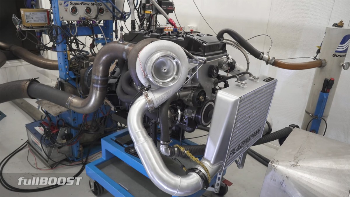 Turbo Barra Inline-Six Makes 1861 hp on Dyno