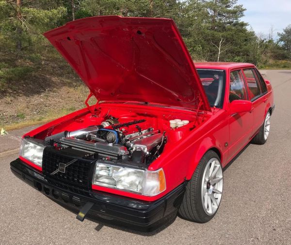 Volvo 940 with a turbo 2JZ inline-six 02 – Engine Swap Depot