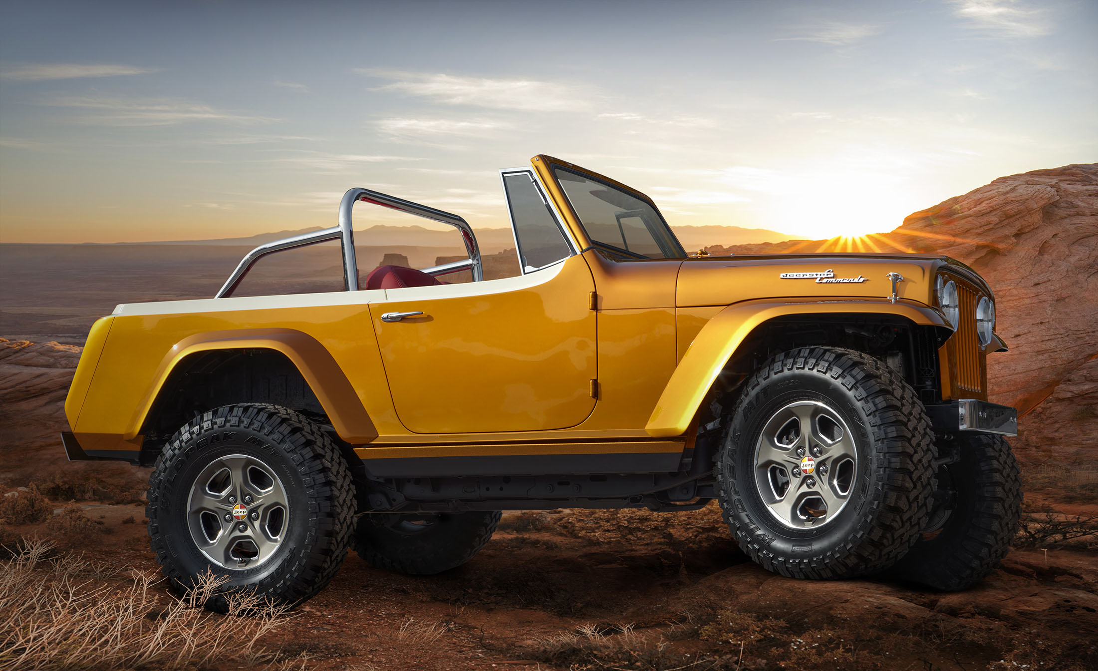 Jeepster Commando with a 340 hp Turbo Hurricane Inline-Four ...