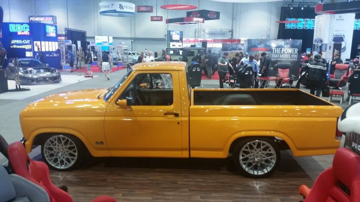 1985 Ford F-150 on a Crown Vic Chassis - engineswapdepot.com