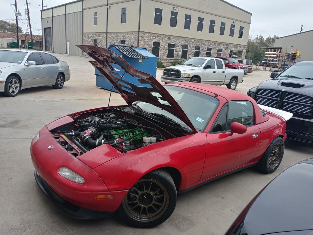 1997 Miata with a 3.6 L LFX V6 – Engine Swap Depot