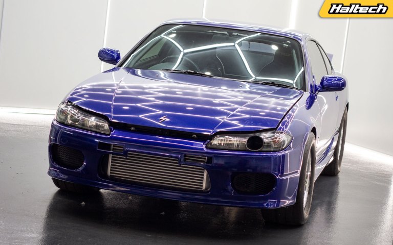 AWD Nissan S15 with a Turbo 3.2 L RB-Series Inline-Six