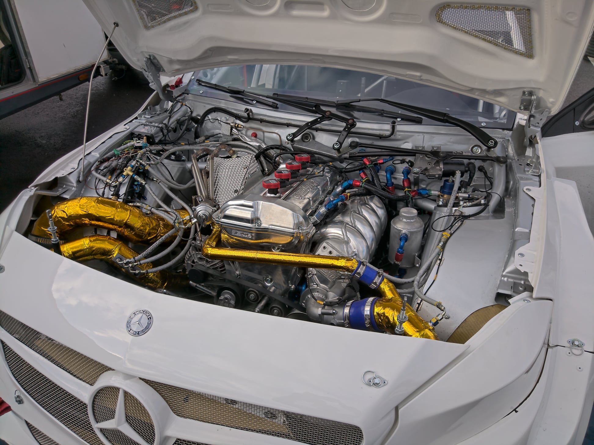 Mercedes RallyCross SuperCar with Elmer Racing’s Billet Rex Inline-Four