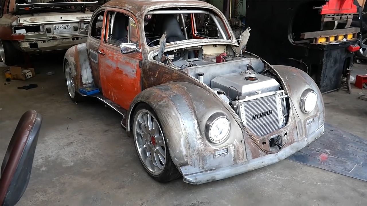 VW Bug with a Porsche Boxster Powertrain