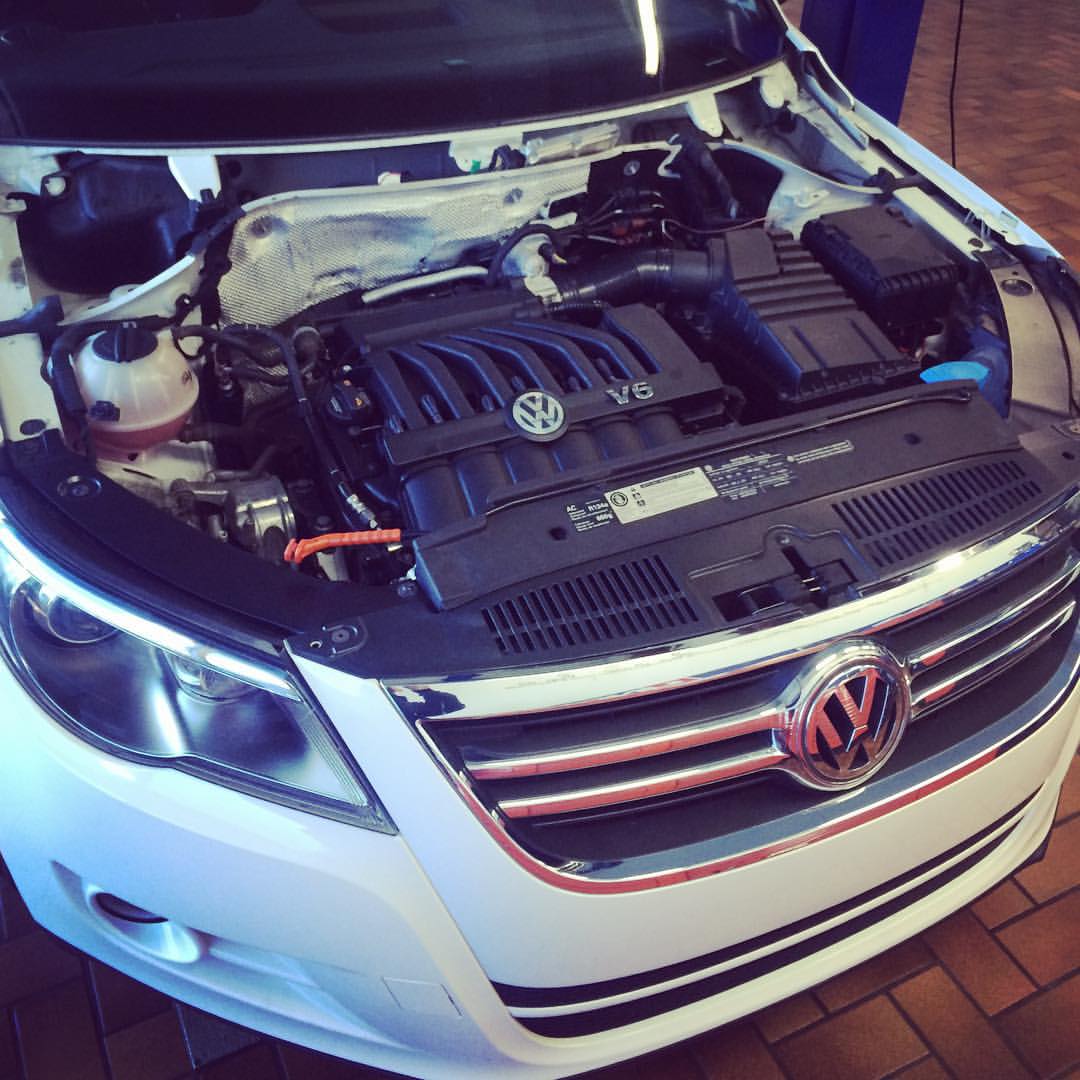 VW Tiguan with a Supercharged 3.6 L VR6 – Engine Swap Depot