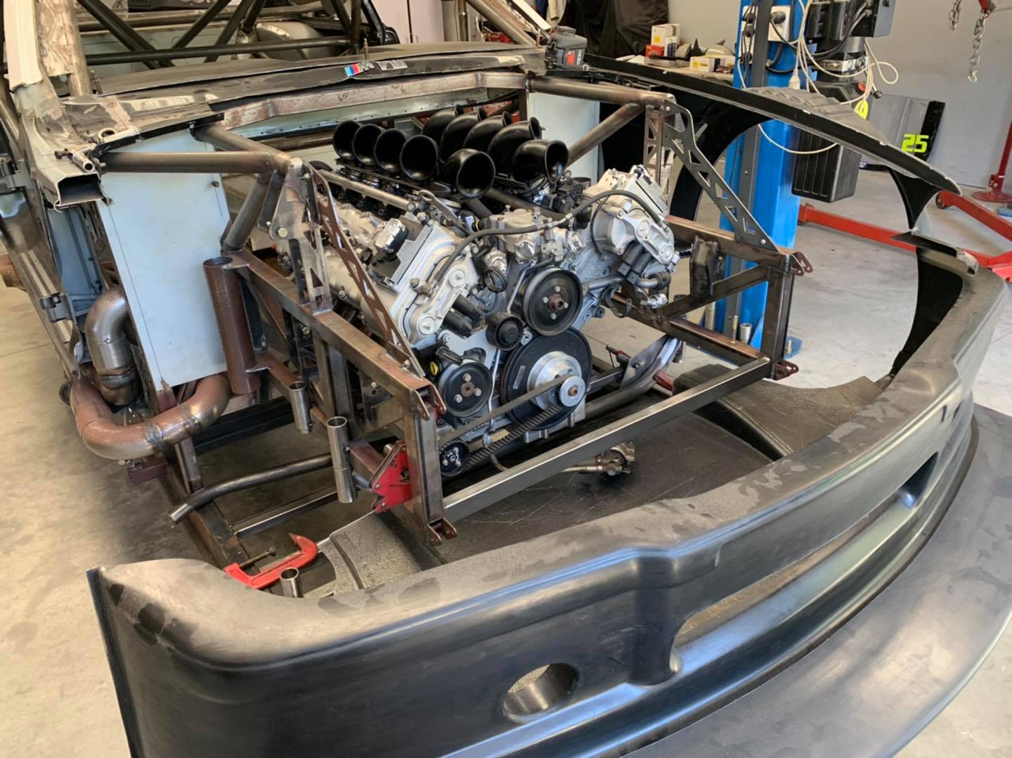 Mitchell Race Xtreme is Building a BMW E36 Race Car with a V10 ...