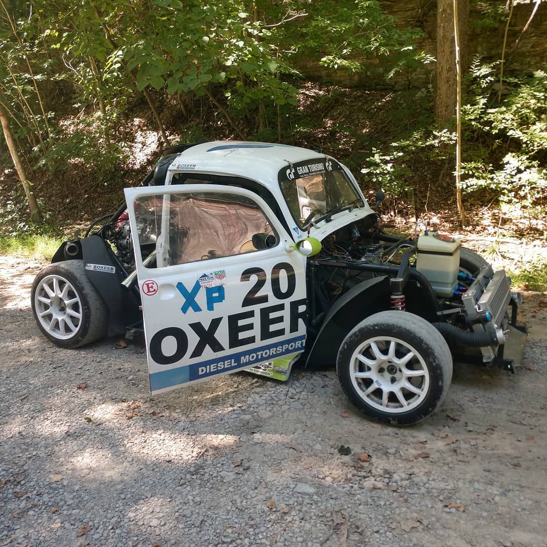 Beetle Race Car with a Compound Turbo VW Diesel Inline-Four ...