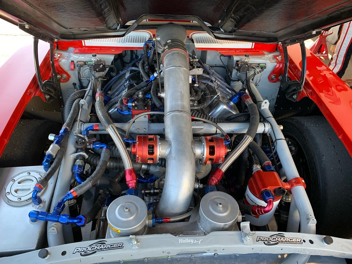 Big Red Camaro Races Shift Sector Half-Mile – Engine Swap Depot