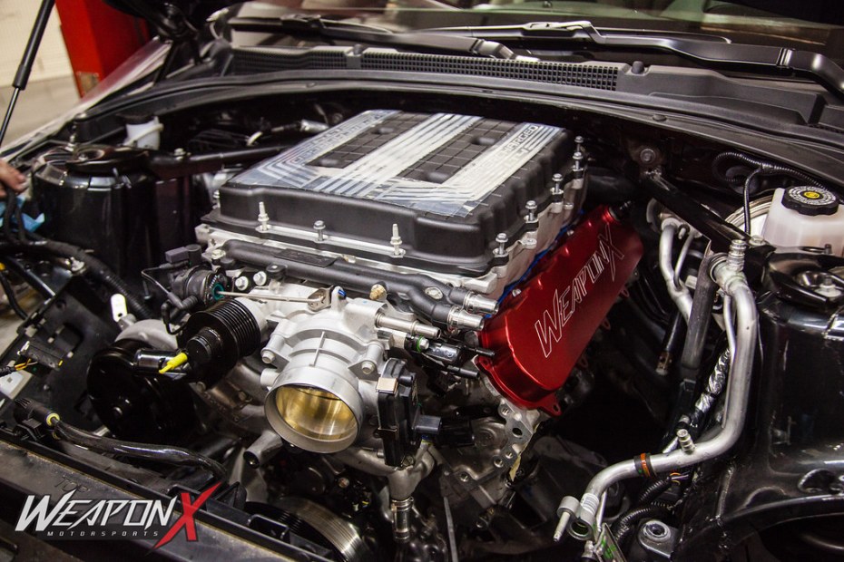 Cadillac ATS-V with a Supercharged LT4 V8 - engineswapdepot.com