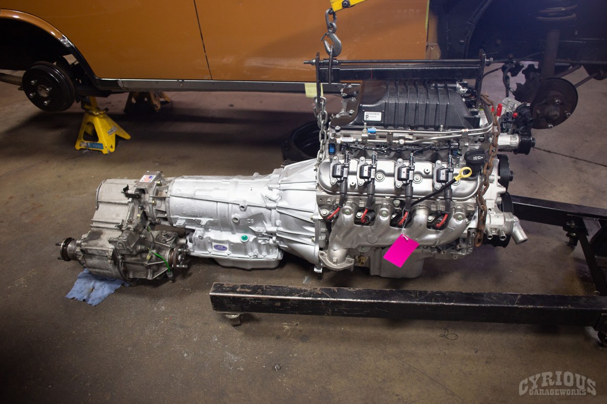 Land Rover Defender with a Supercharged LSA V8