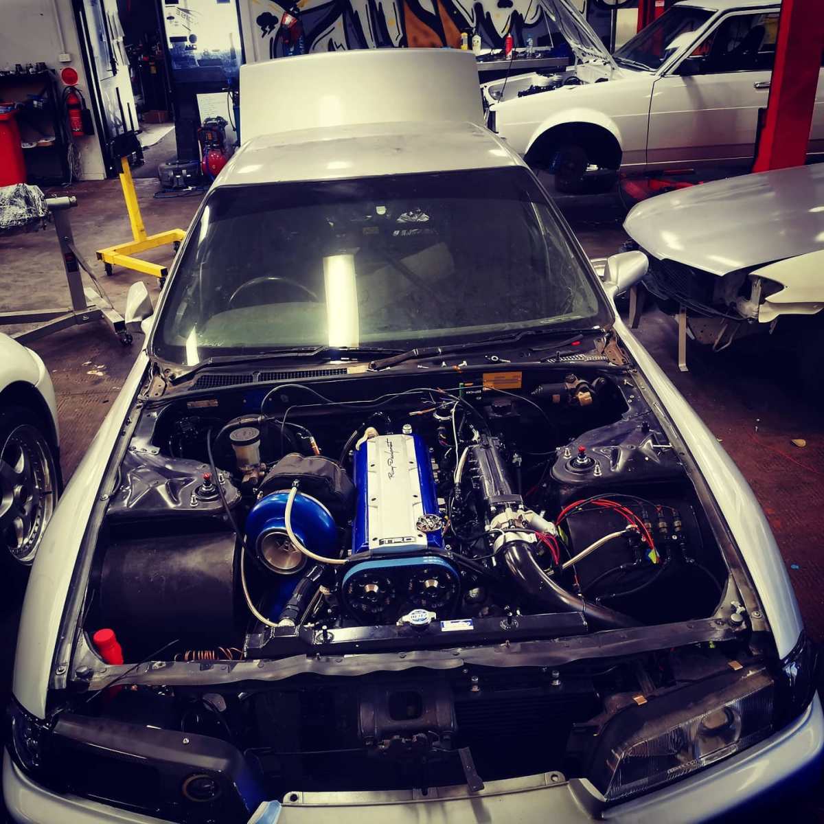 Nissan R32 Skyline with a 2JZ-GTE Inline-Six – Engine Swap Depot