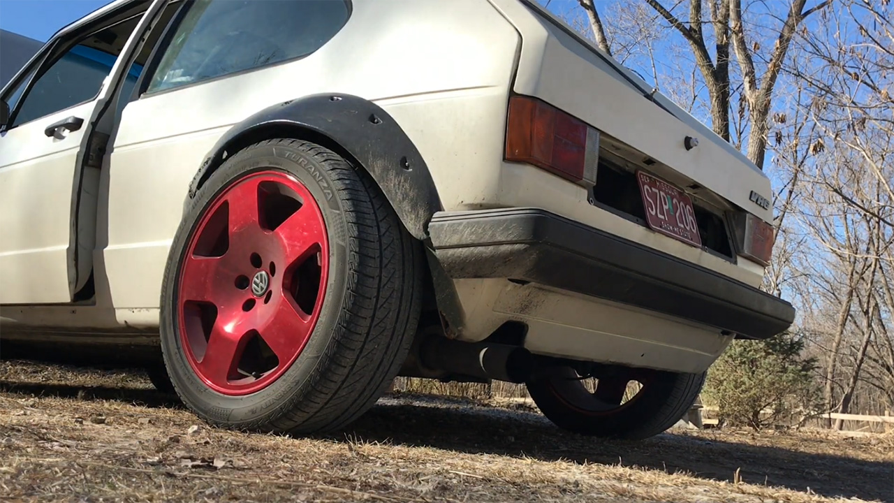 VW Rabbit with a Turbo 2.8 L VR6 – Engine Swap Depot