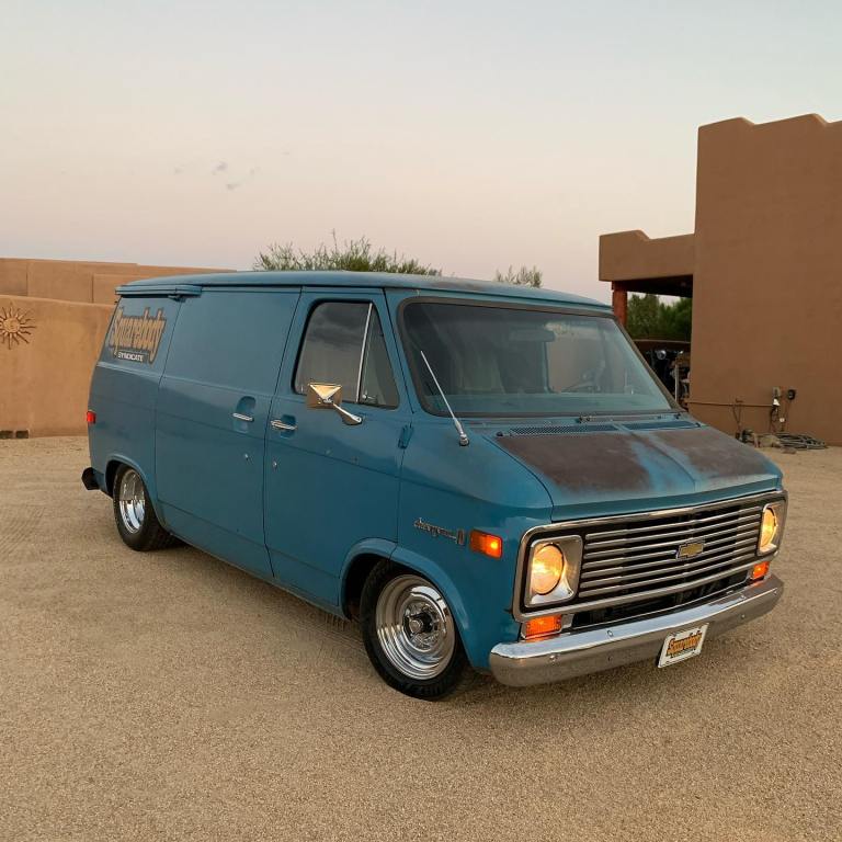 1972 Chevy Van with a 6.0 L LSx V8 – Engine Swap Depot