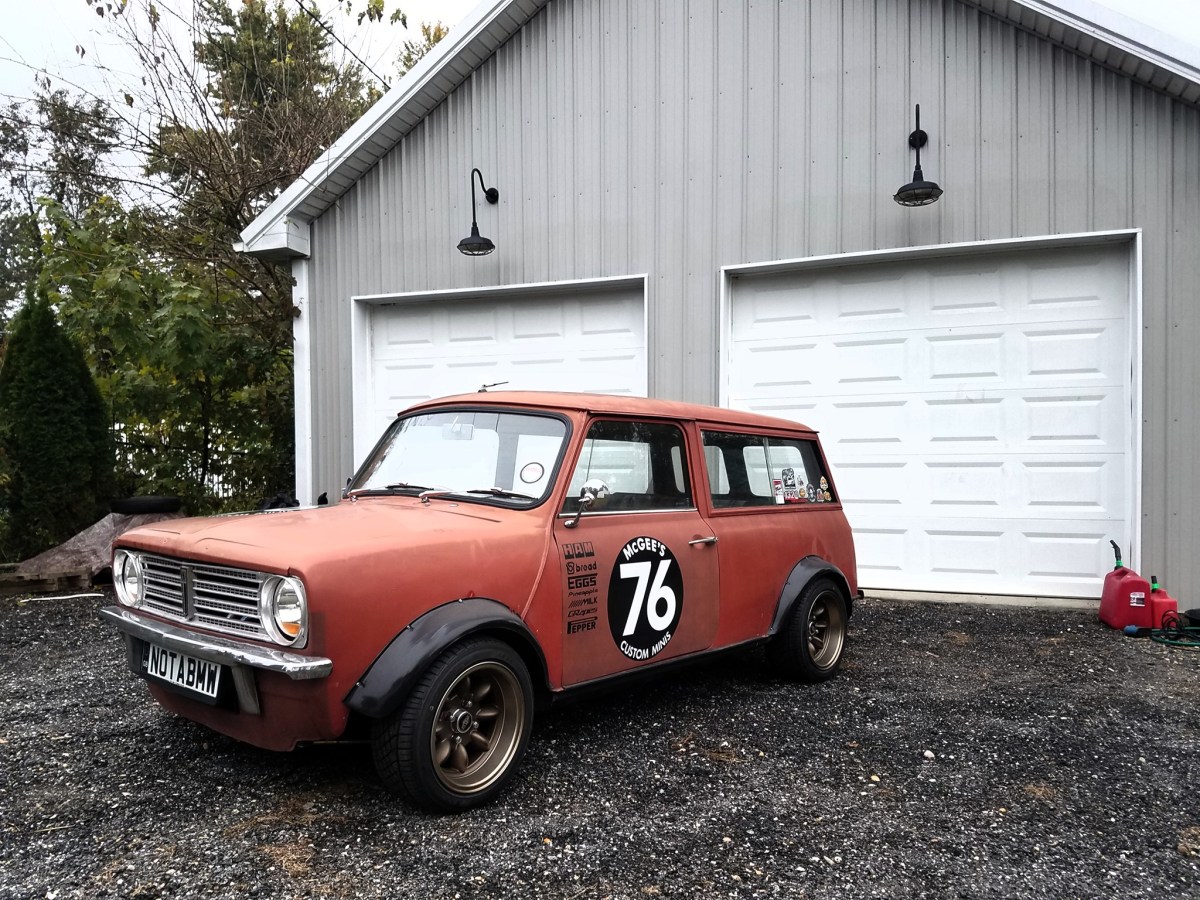 1976 Mini Clubman with a Honda D16