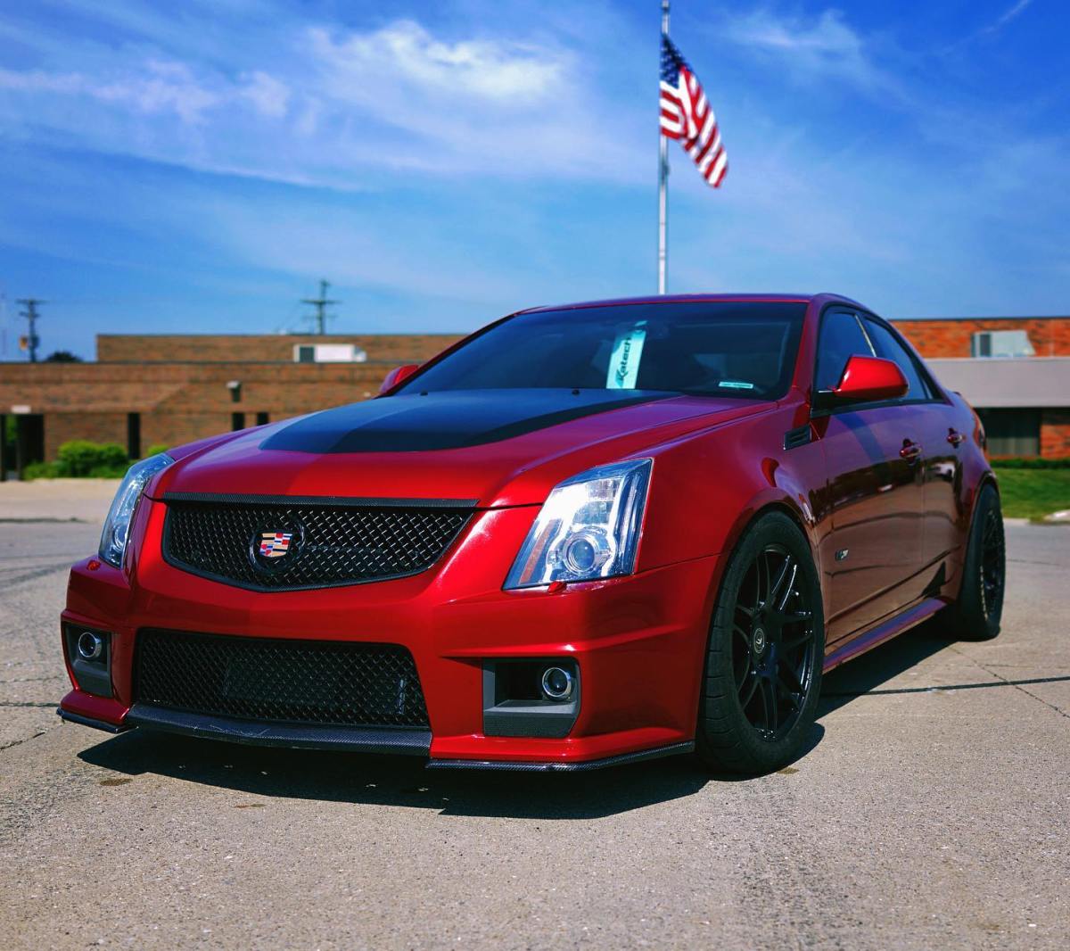 Cadillac CTS-V with a 956 whp Supercharged V8