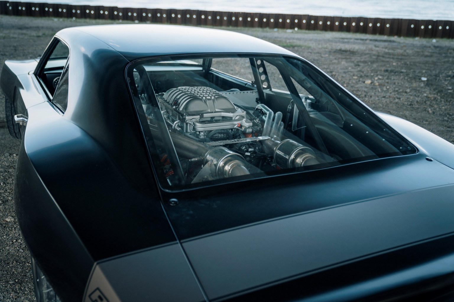 Carbon Fiber 1968 Charger with a Mid-Engine Hellcat V8 ...