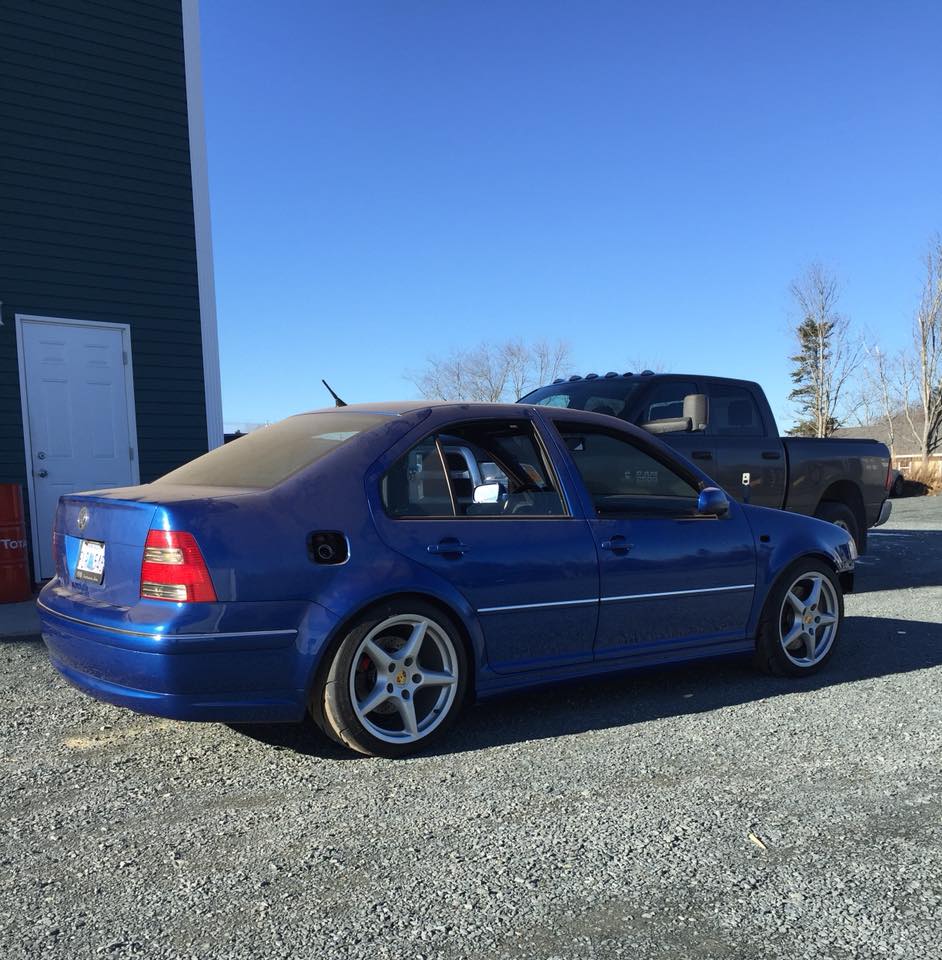 VW Jetta Mk4 with an Audi Turbo Inline-Five - engineswapdepot.com