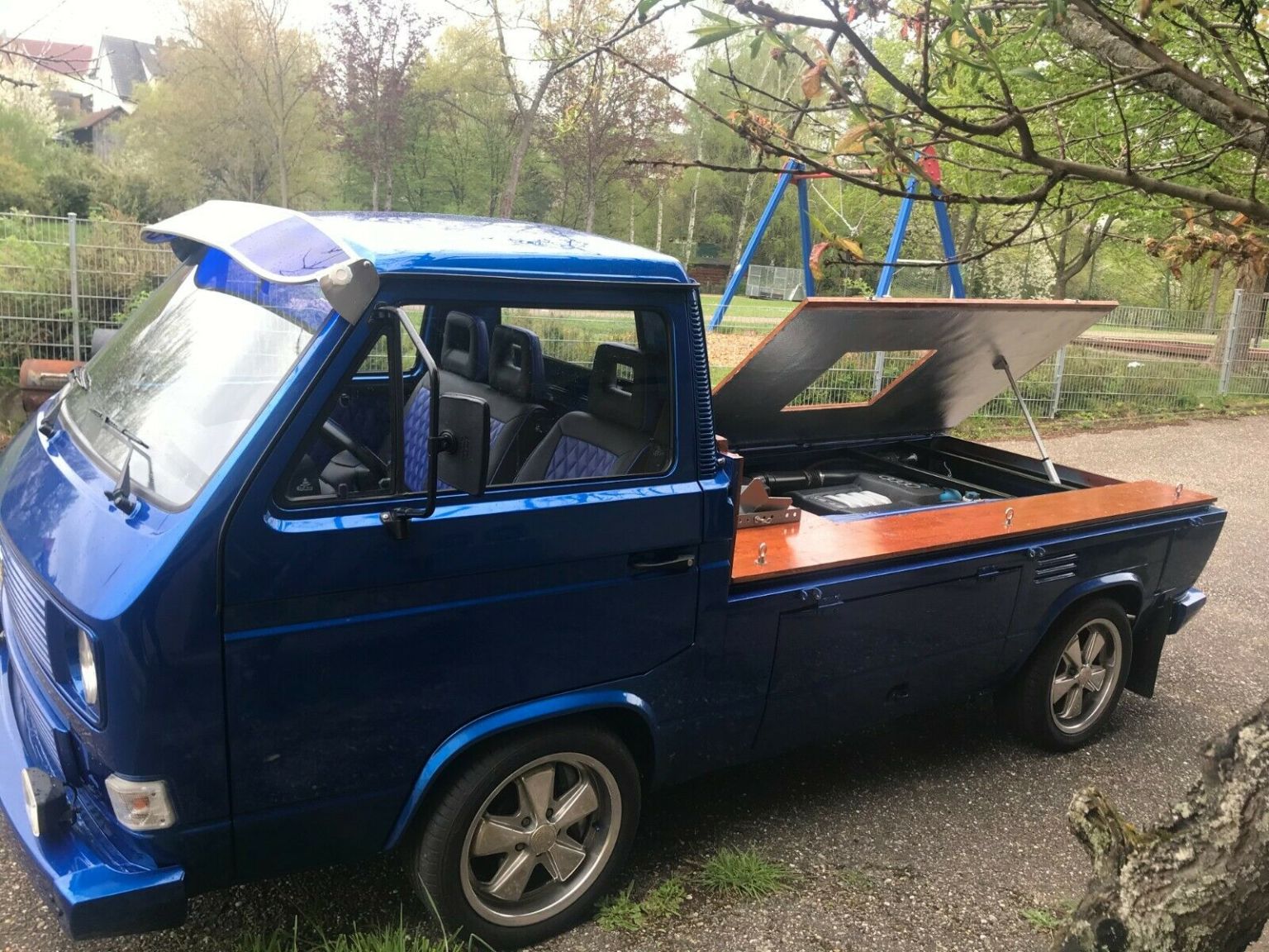 For Sale: VW T3 with a Mid-Engine Audi V8