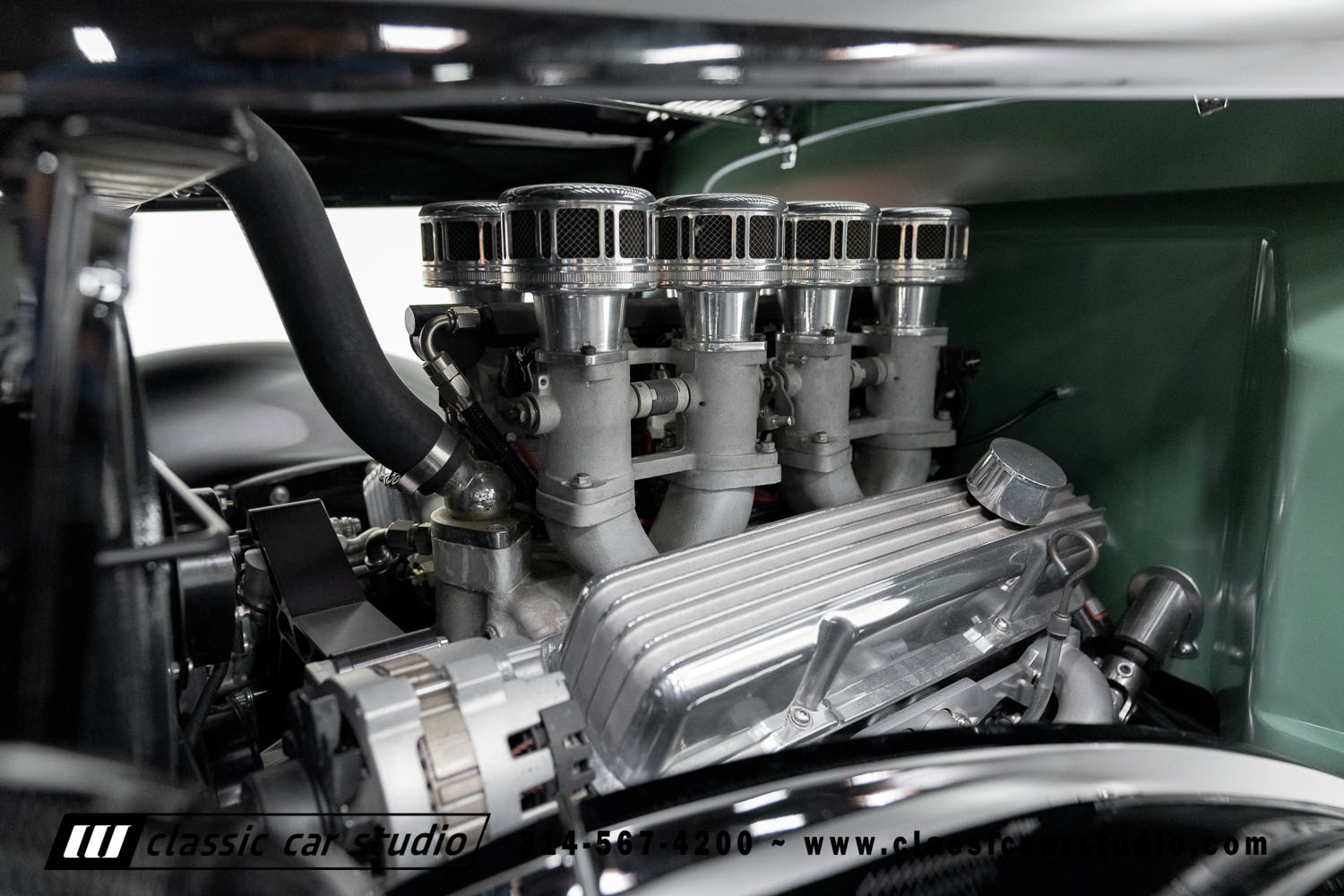 1936 Ford coupe with a Chevy 350 ci V8 03 – Engine Swap Depot