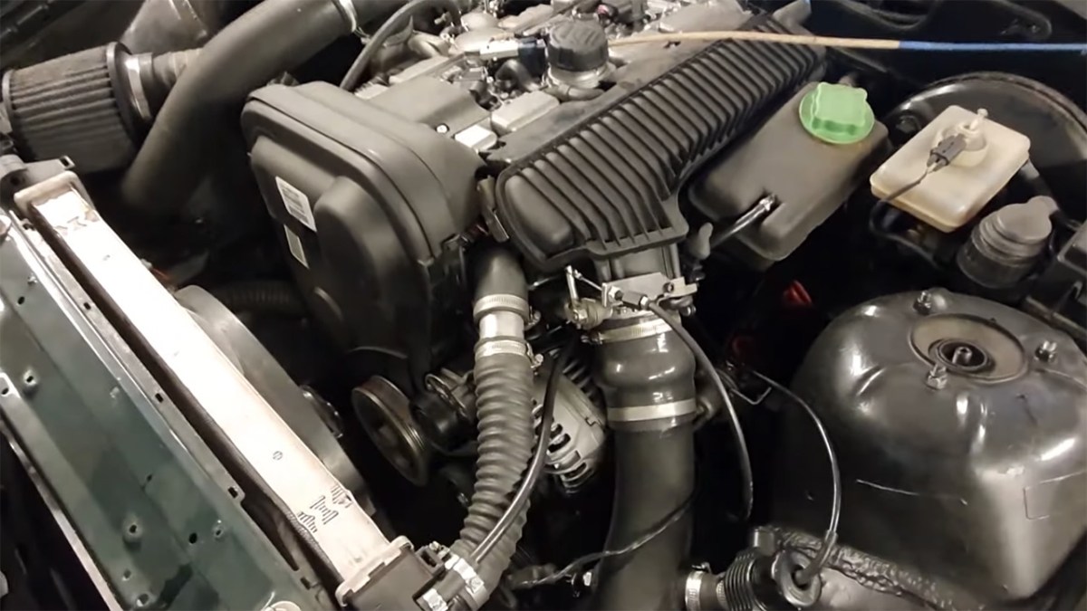 BMW E36 with a turbo Volvo B5244S4 inline-five 03 – Engine Swap Depot
