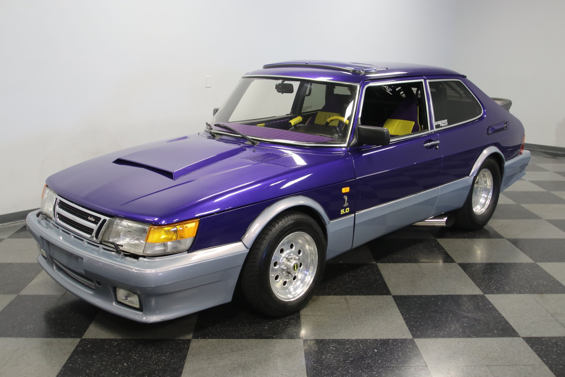 For Sale: Custom 1987 Saab 900 with a Supercharged Ford V8