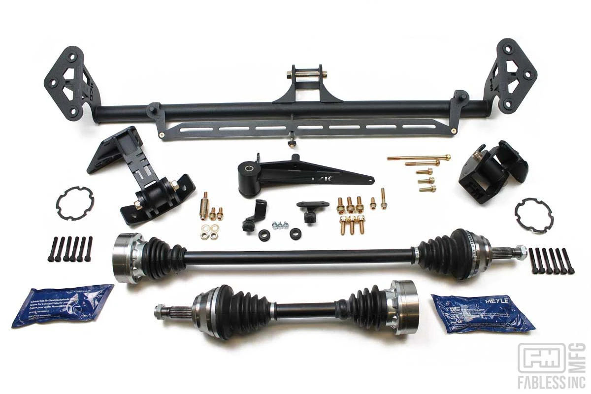 VW 07K Inline-Five Swap Kit for the Mk2/Mk3 Golf and Jetta