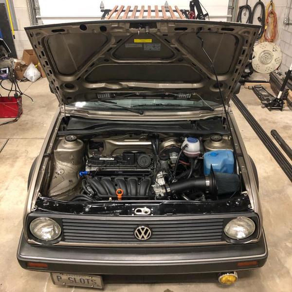 VW 07K Inline-Five Swap Kit for the Mk2/Mk3 Golf and Jetta – Engine ...