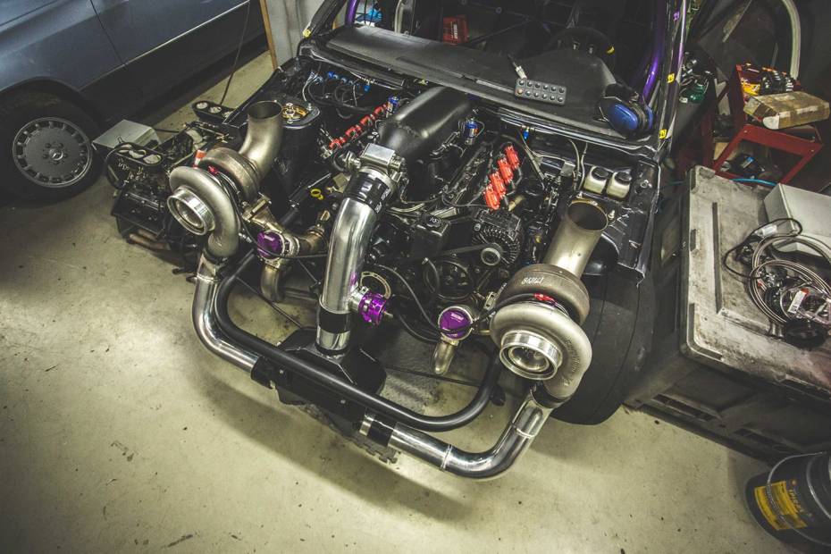 Custom Evo 8 with a Twin-Turbo LSx V8 Makes 1641 hp on Dyno ...