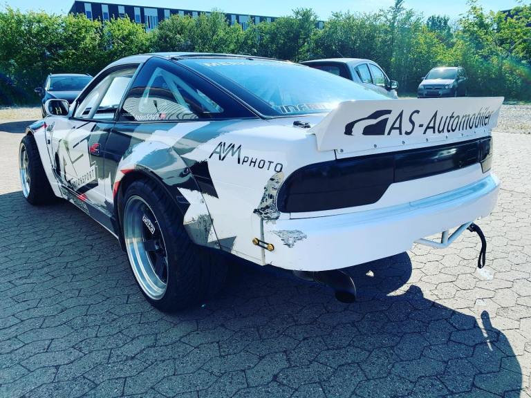 Anders Scharff’s Nissan S13 with a Turbo VG30 V6 – Engine Swap Depot