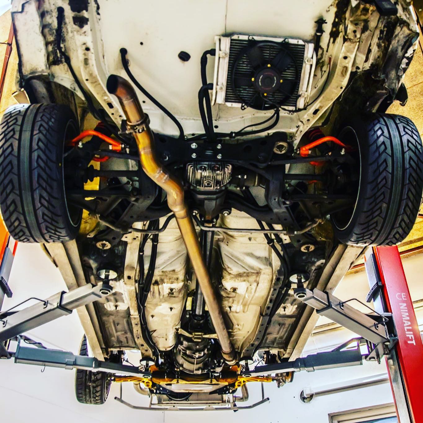 Anders Scharff’s Nissan S13 with a Turbo VG30 V6