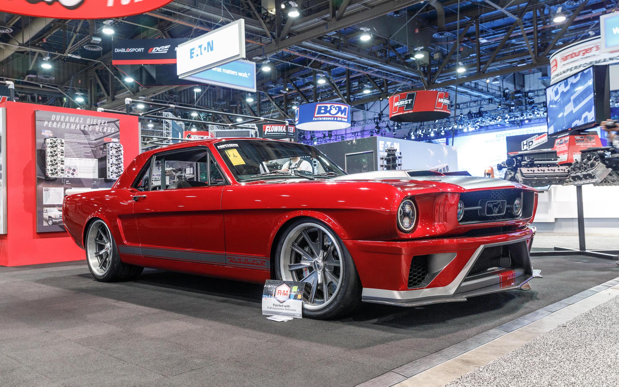 1966 Mustang with a Supercharged Coyote V8