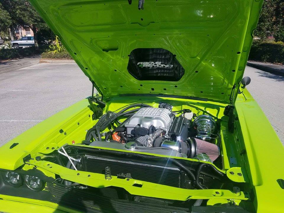 1969 Dodge Super Bee with a Supercharged Hellcat V8 - engineswapdepot.com