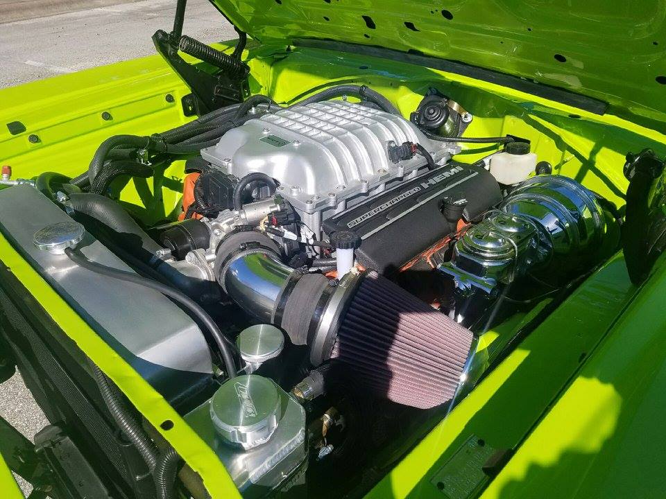 1969 Dodge Super Bee with a Supercharged Hellcat V8 - engineswapdepot.com