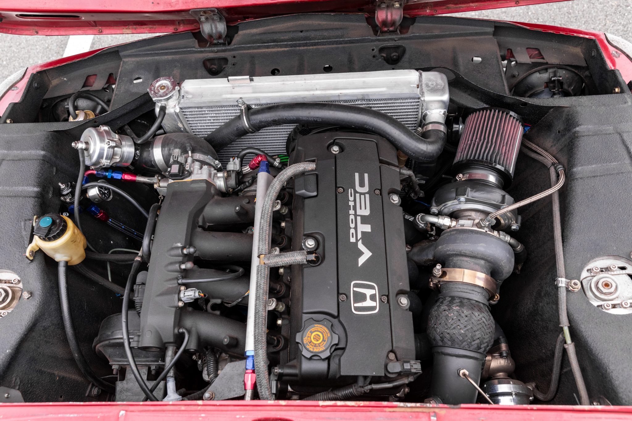 1976 BMW 2002 with a Turbo Honda Inline-Four - engineswapdepot.com