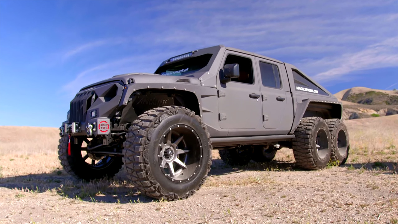 Apocalypse Hellfire custom Jeep Gladiator 6×6 with a LS3 V8 01 – Engine ...