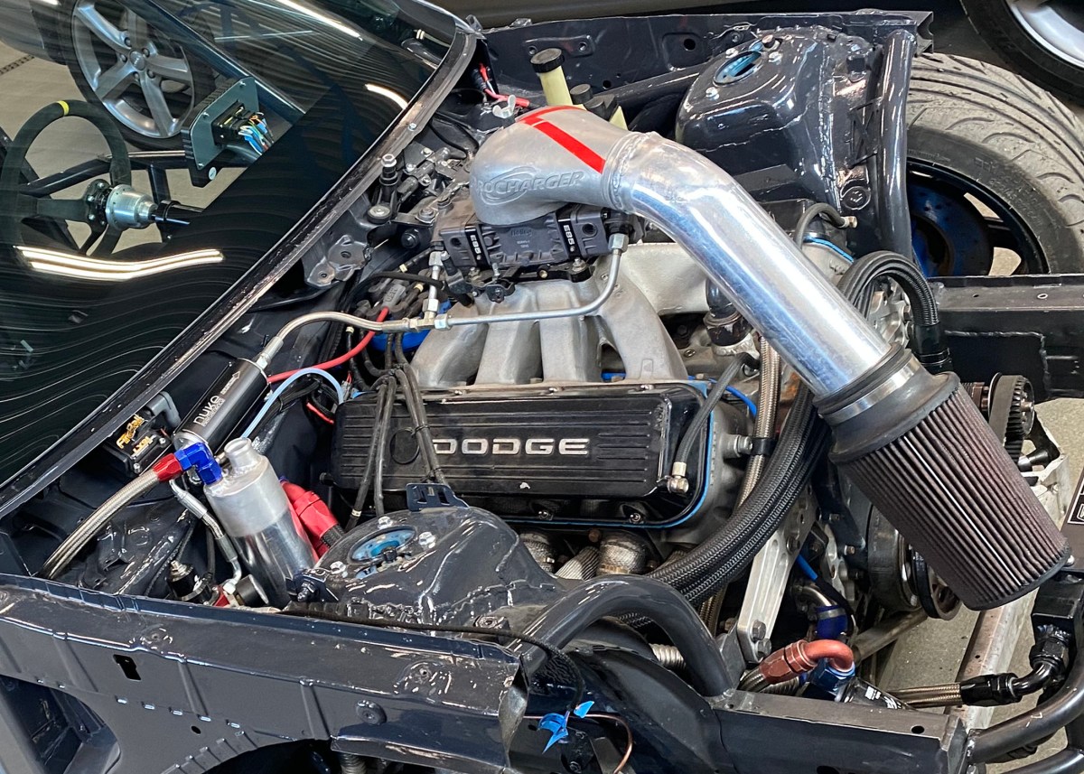 BMW E82 with a Dodge NASCAR V8 - engineswapdepot.com