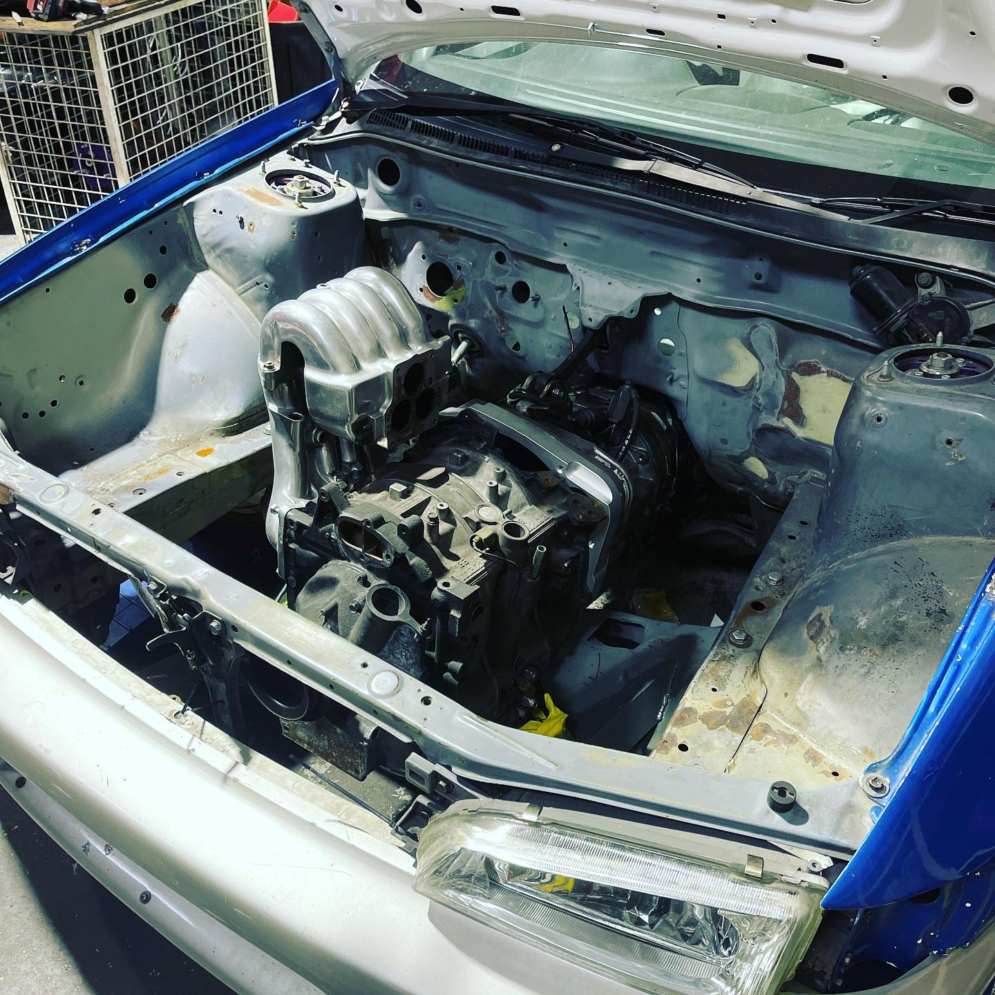Subaru WRX with a turbo 13B two-rotor 02 – Engine Swap Depot