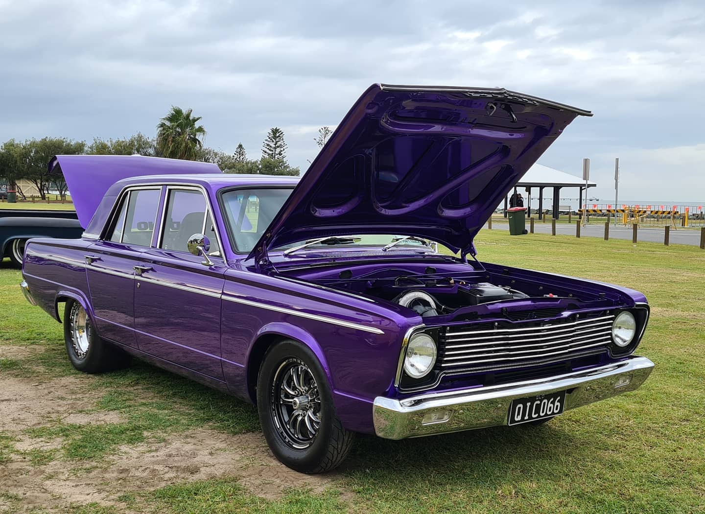 1966 Valiant with a Turbo Barra Inline-Six - engineswapdepot.com