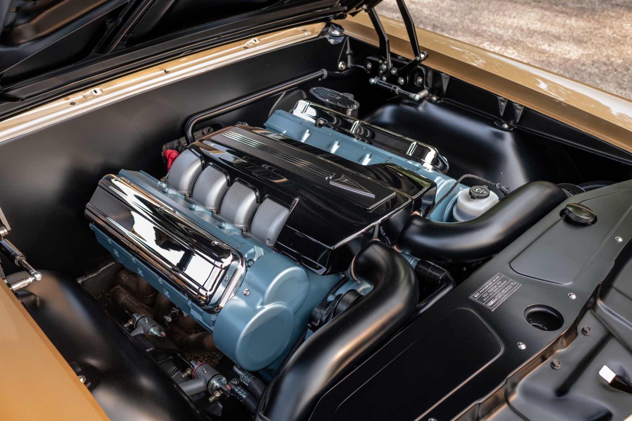 1967 Pontiac GTO with a Mercury Racing SB4 V8 03 – Engine Swap Depot