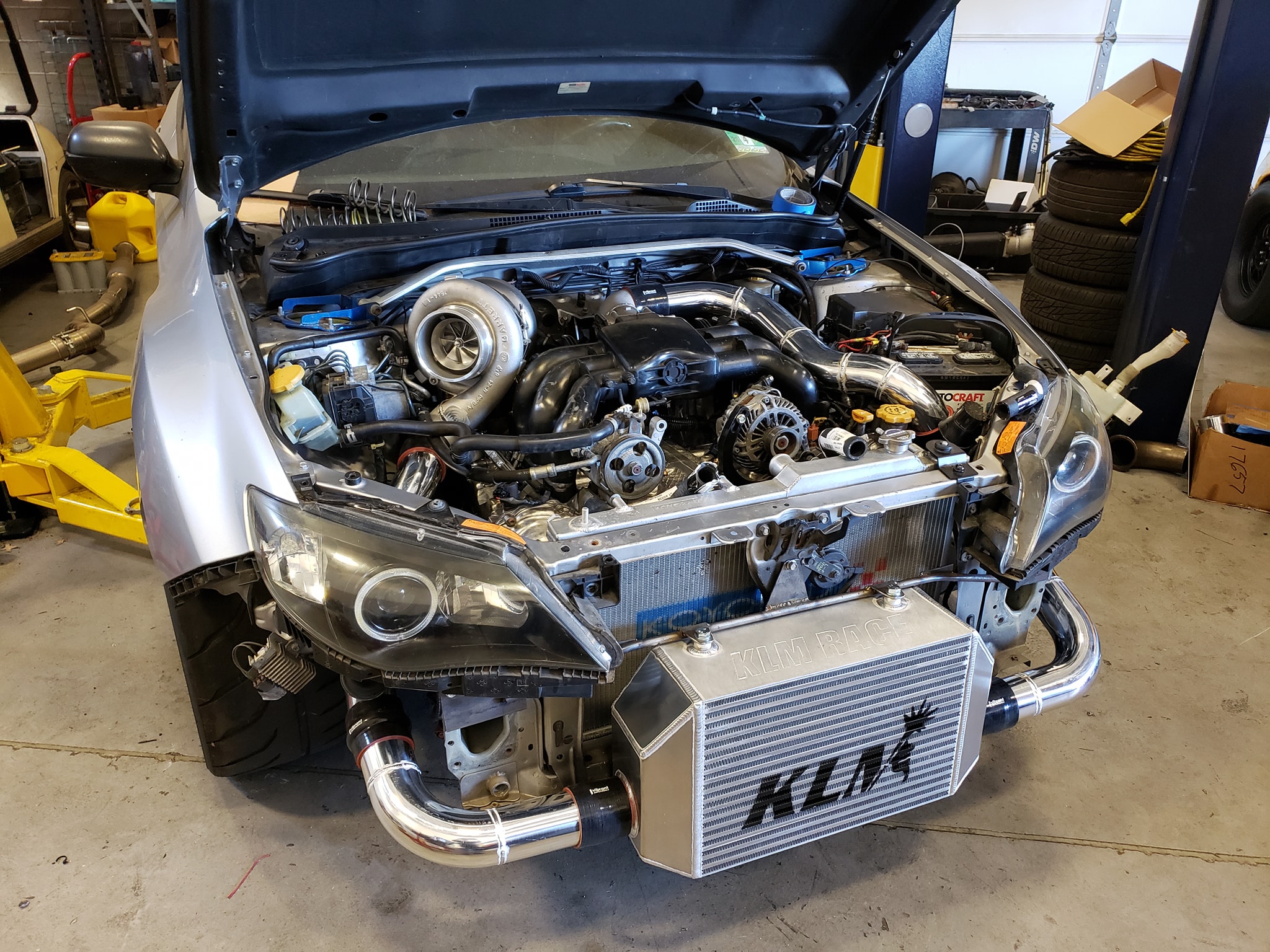Subaru WRX with a Turbo 3.2 L Flat-Six – Engine Swap Depot