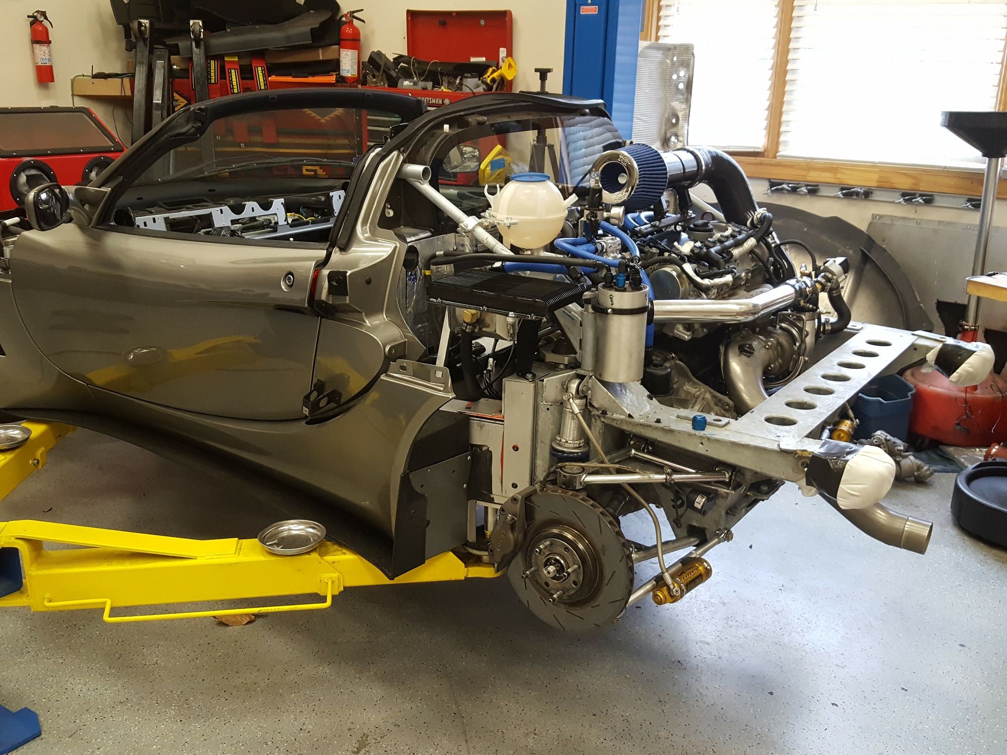 Lotus Exige with a 450 hp Turbo VW Inline-Four – Engine Swap Depot