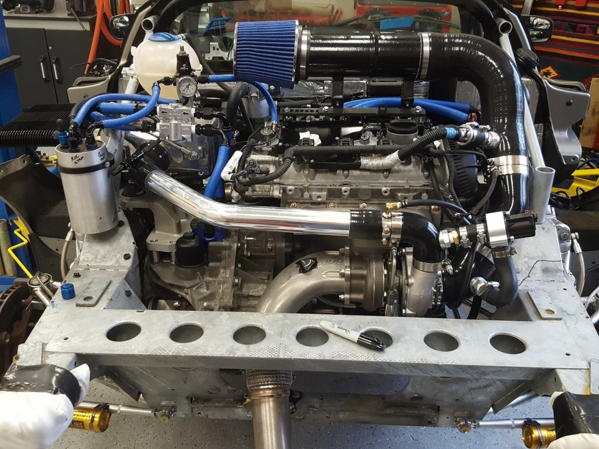Lotus Exige with a 450 hp Turbo VW Inline-Four – Engine Swap Depot