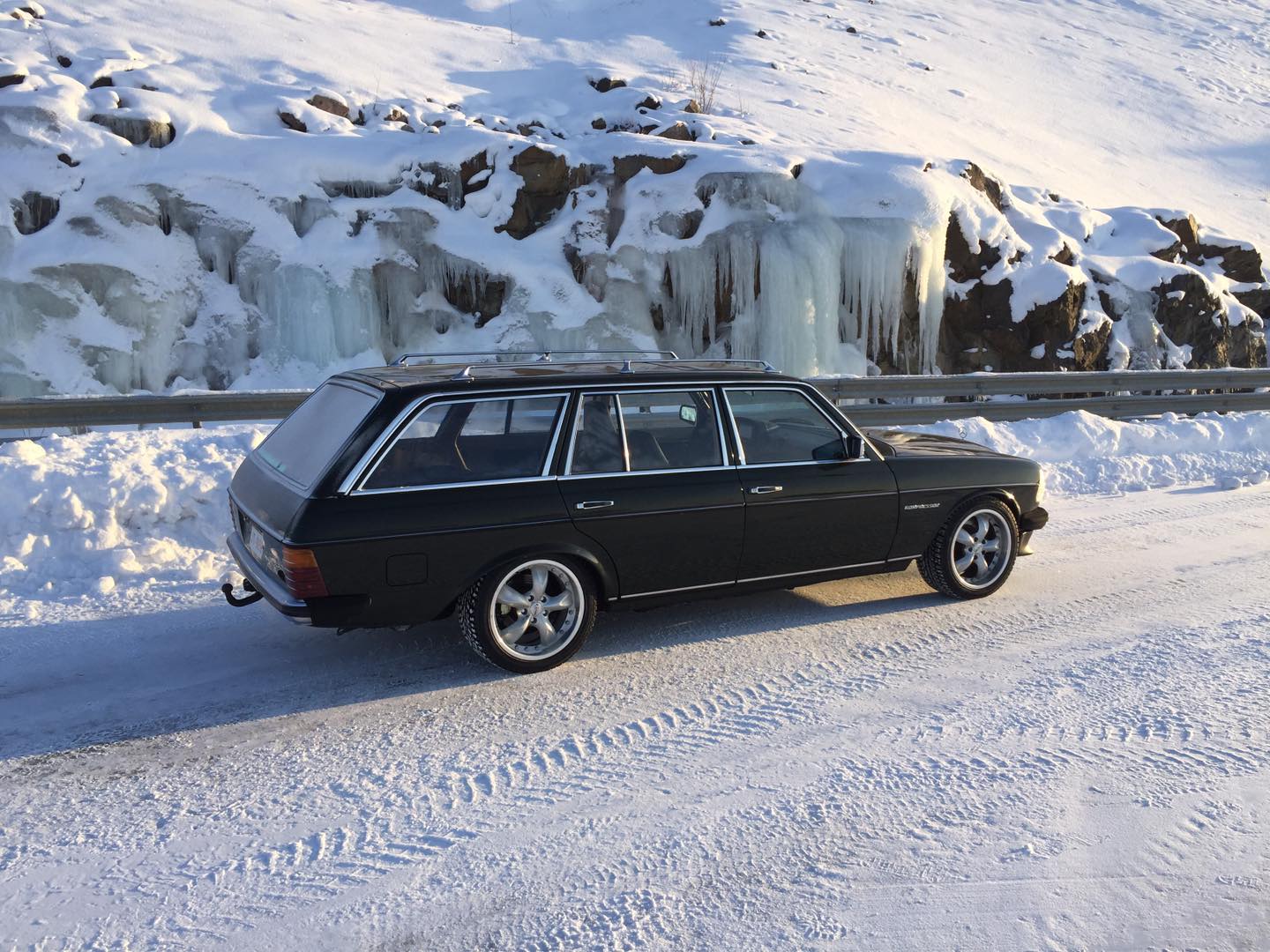 Valtonen Motorsport Mercedes W123 with a turbo Barra inline-six 04 ...