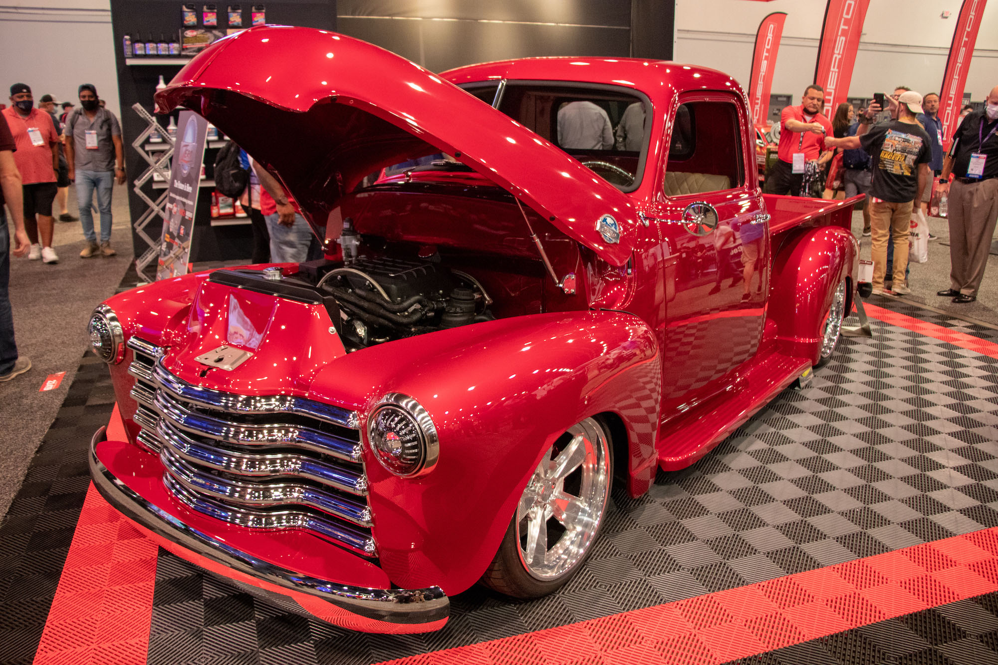 1948 Chevy Truck with a Supercharged LSx V8 Making 500 hp on Hydrogen