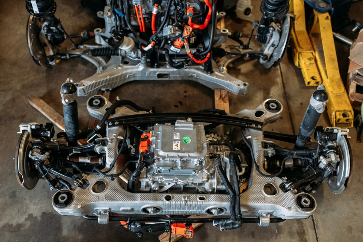 1978 Ford F-100 with Mach-E GT Electric Motors - engineswapdepot.com