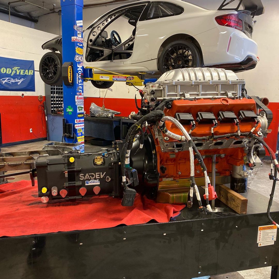 2020 BMW M2 Competition with a supercharged Hellcat V8 05 – Engine Swap ...